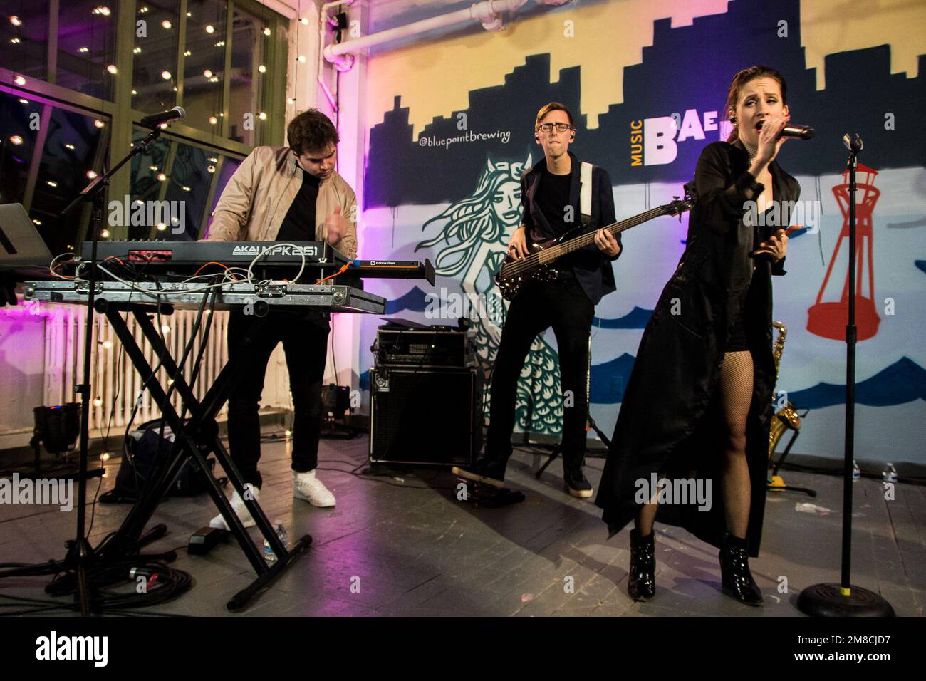 Marian Hill - Samantha Gongol and Jeremy Lloyd in session in Brooklyn ...