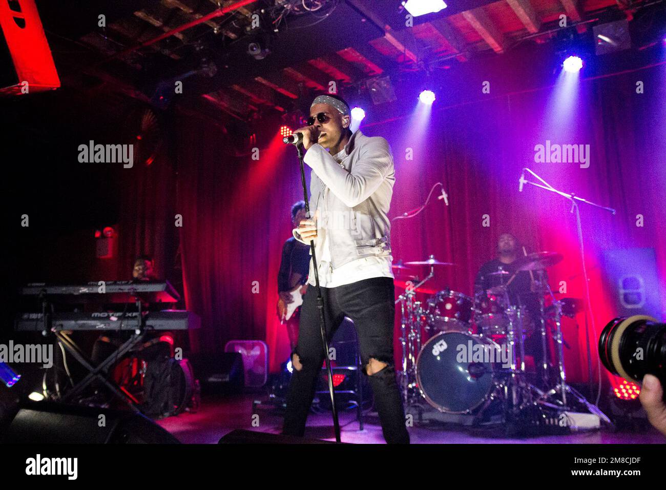 Mario in concert at the Bell House in Brooklyn Stock Photo - Alamy