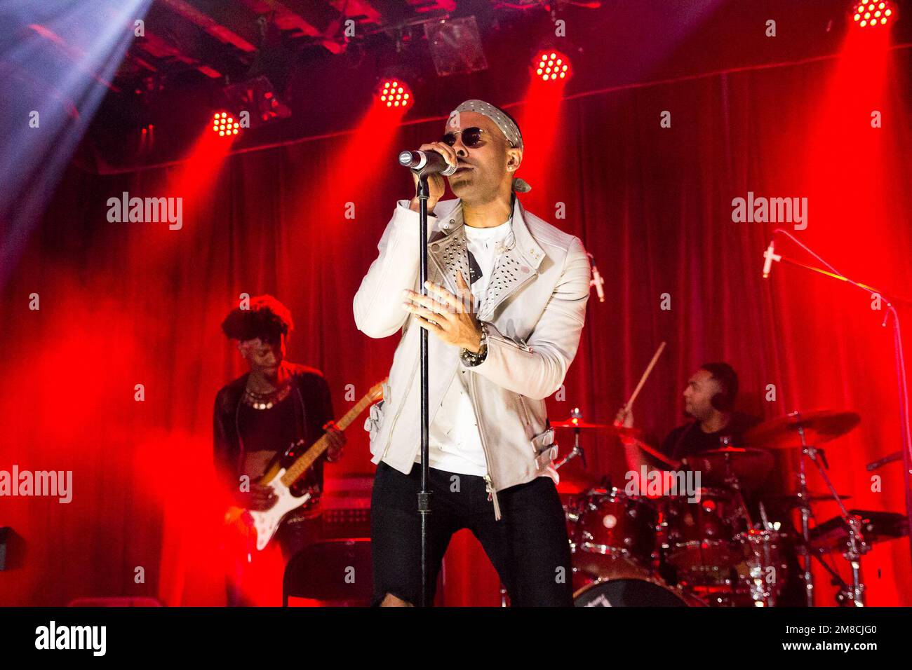 Mario in concert at the Bell House in Brooklyn Stock Photo - Alamy