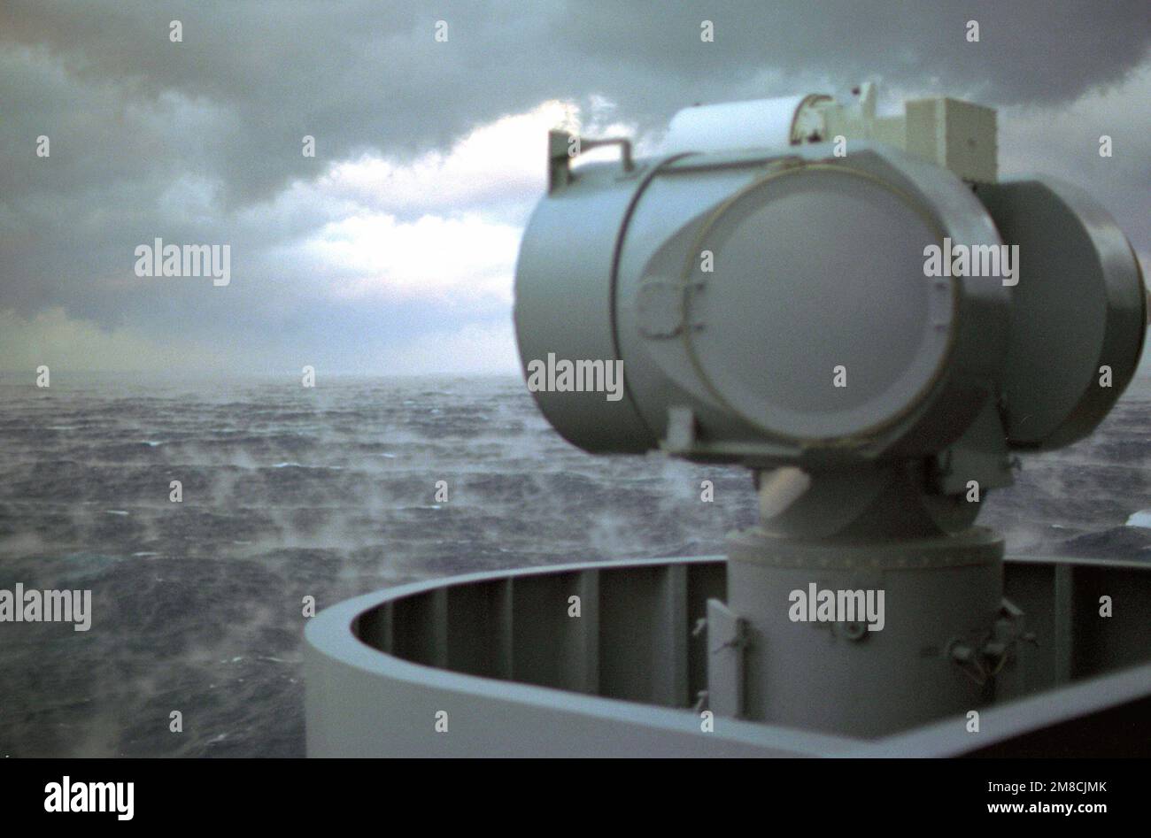 A close-up view of the Mark 92 fire control system aboard the nuclear ...