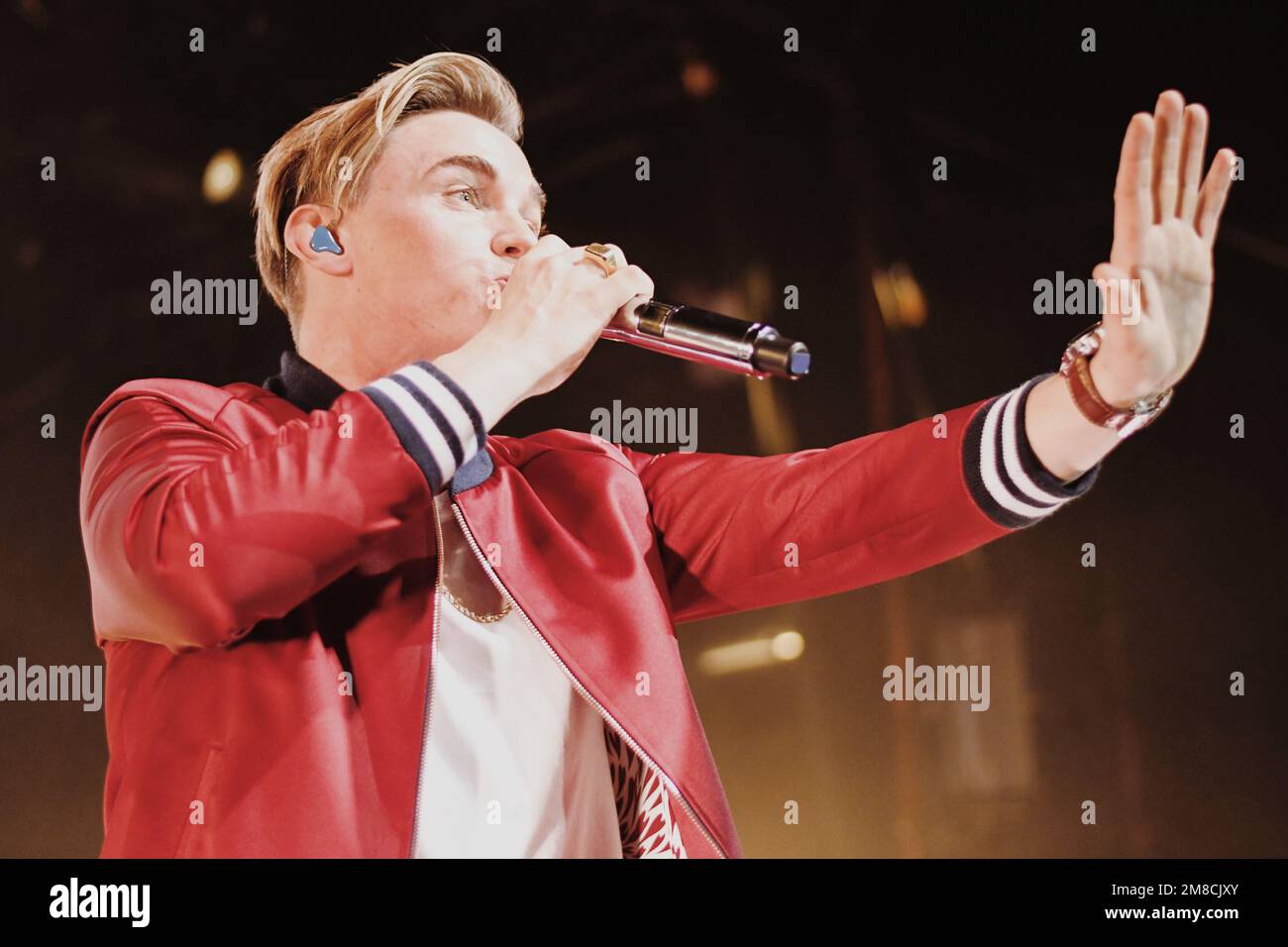 Jesse McCartney in concert at Irving PLaza in New York Stock Photo - Alamy