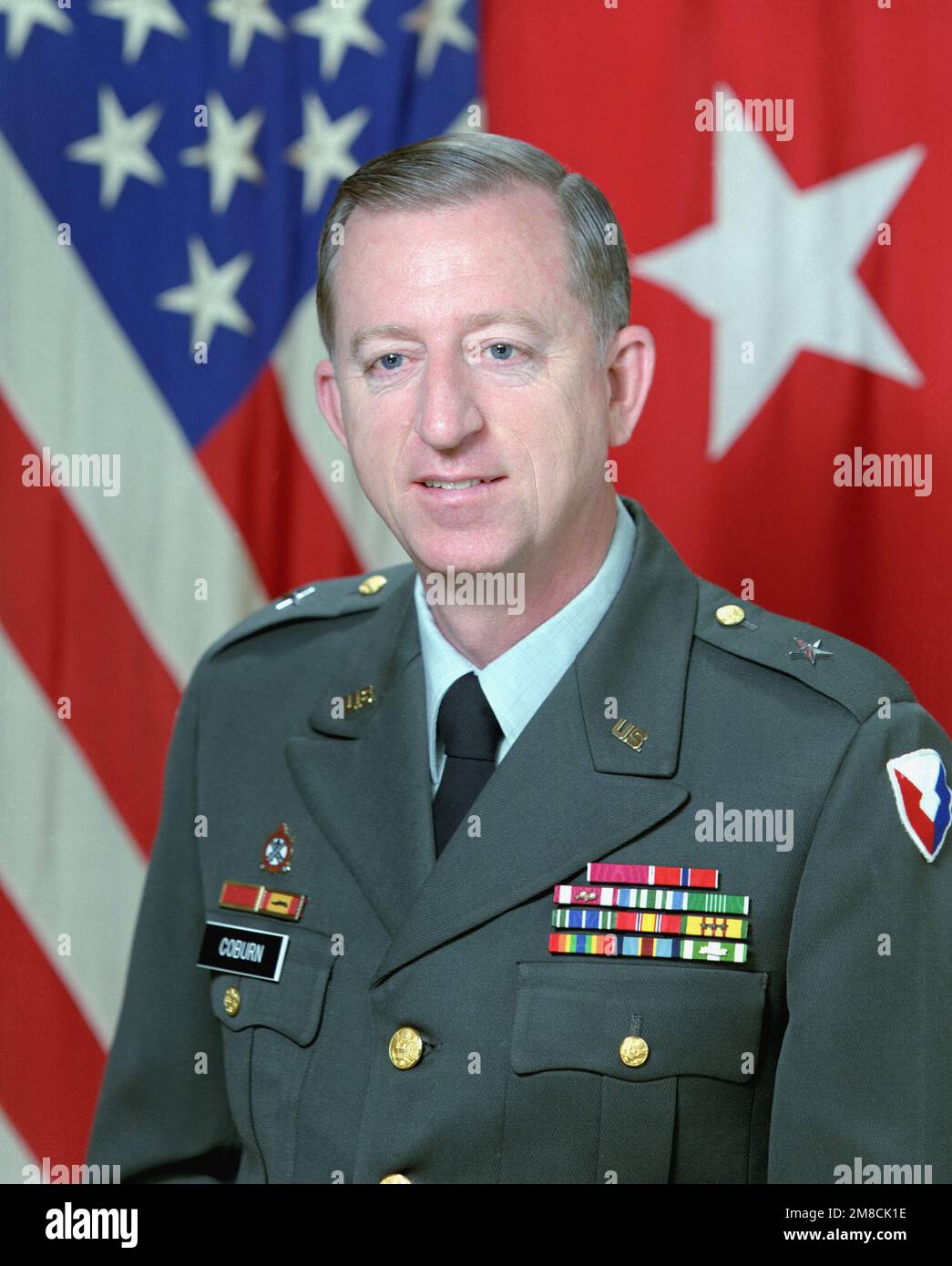 Brig. GEN. John G. Coburn. Base: Washington State: District Of Columbia ...