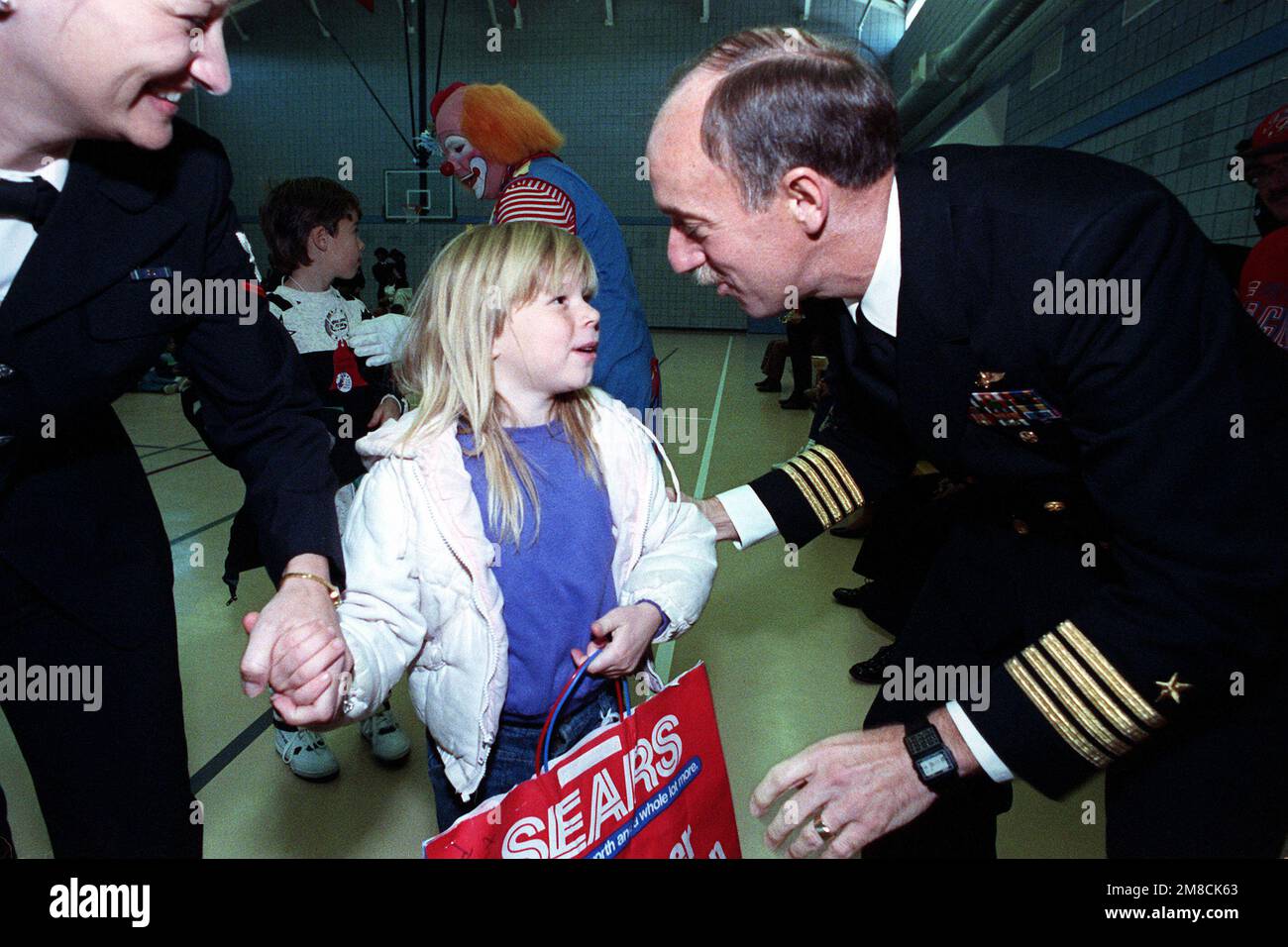Captain (CAPT) H.A. "Bud" Jupin, Commanding Officer of the air station ...