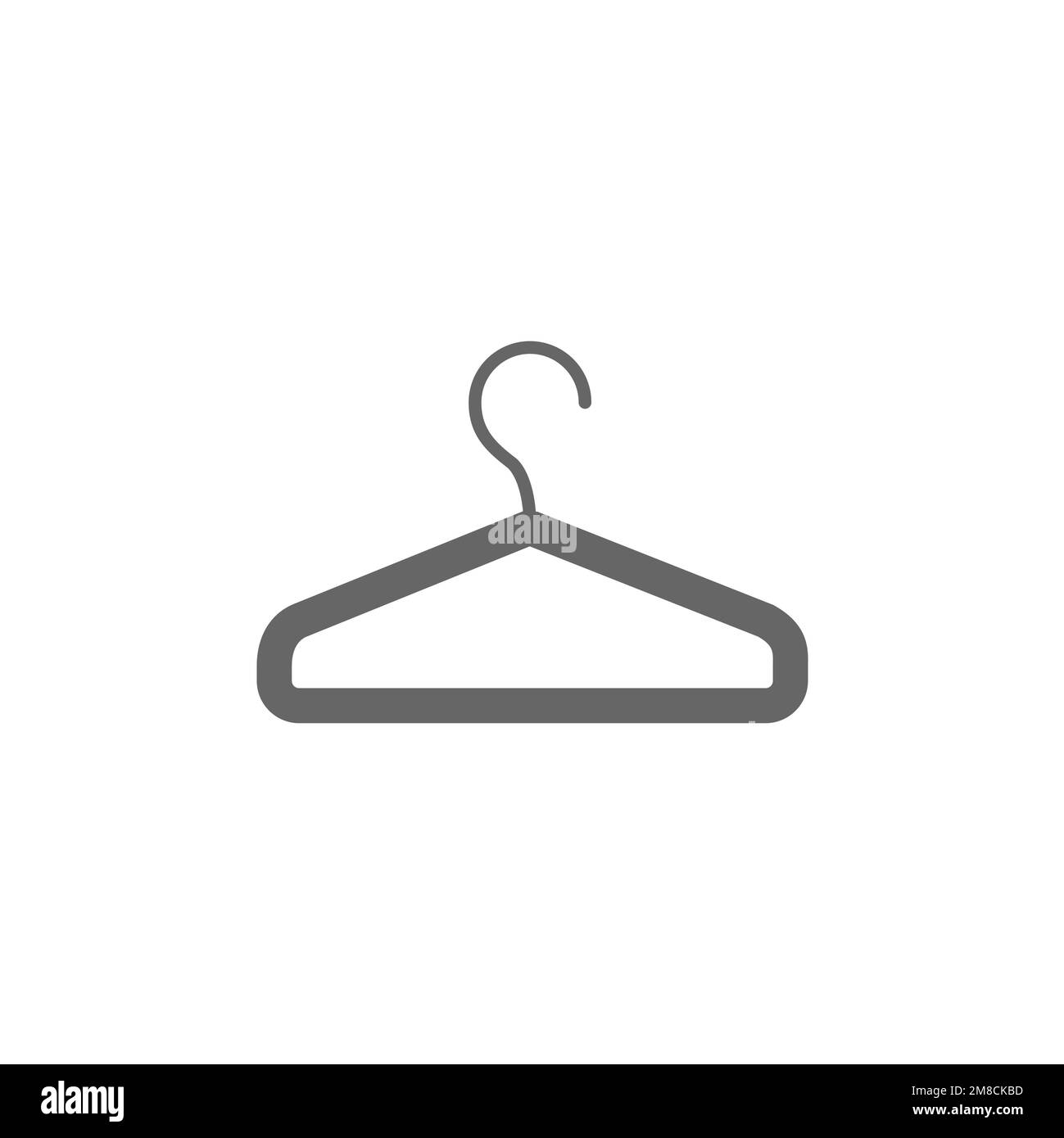 Clothes hanger icon, common graphic resources, vector illustration ...