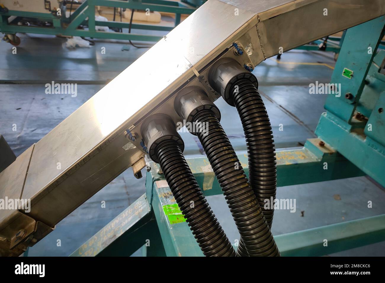 Electrical equipments components with cables valves energy power to ...