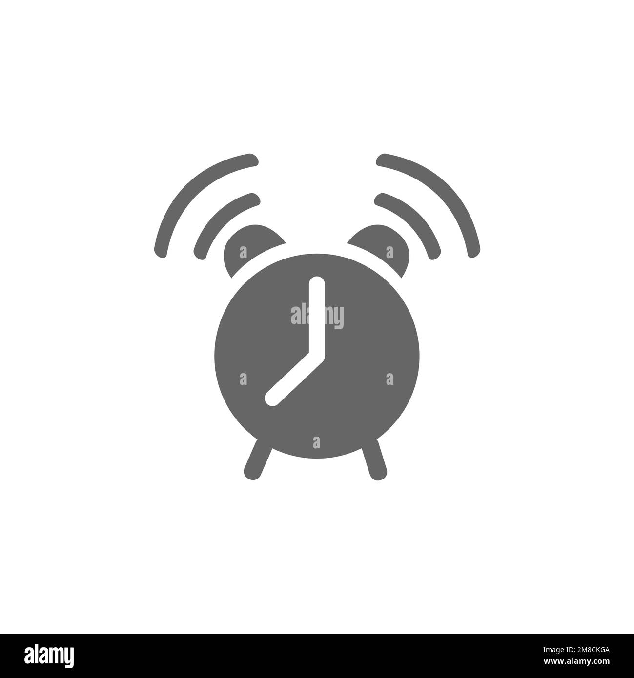 Alarm clock icon, common graphic resources, vector illustrations Stock ...