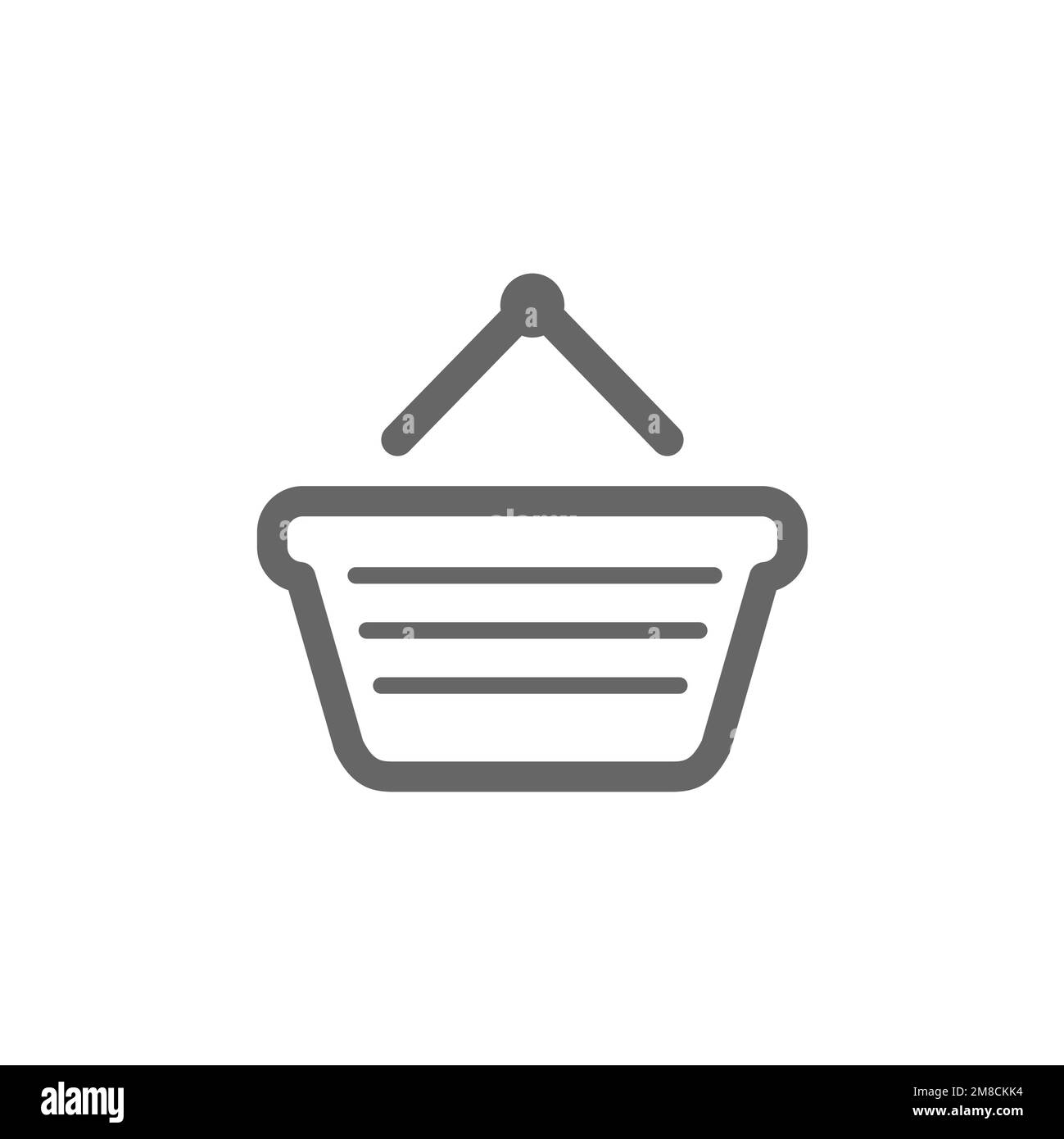 Basket icons, common graphic resources, vector illustrations Stock ...