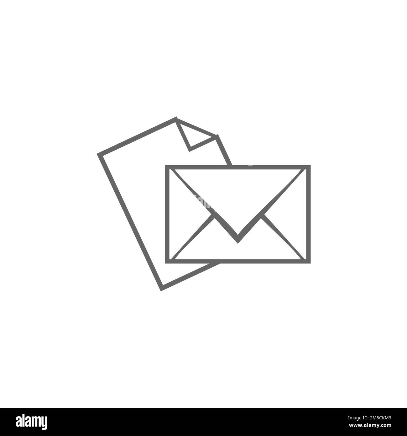 Mail icon, common graphic resources, vector illustration Stock Vector ...