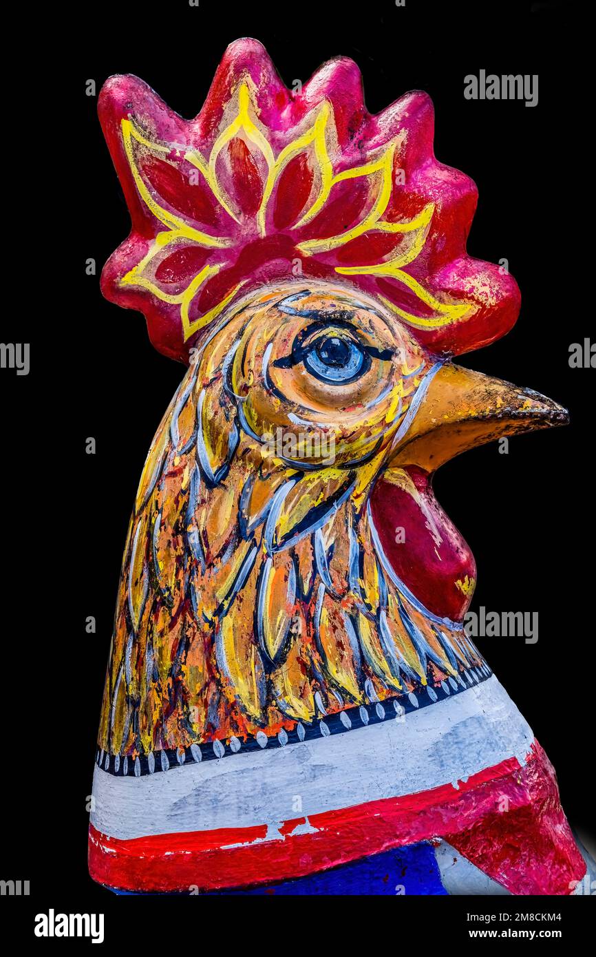 Rooster Statue Little Havana Downtown Miami Florida Put in place in ...