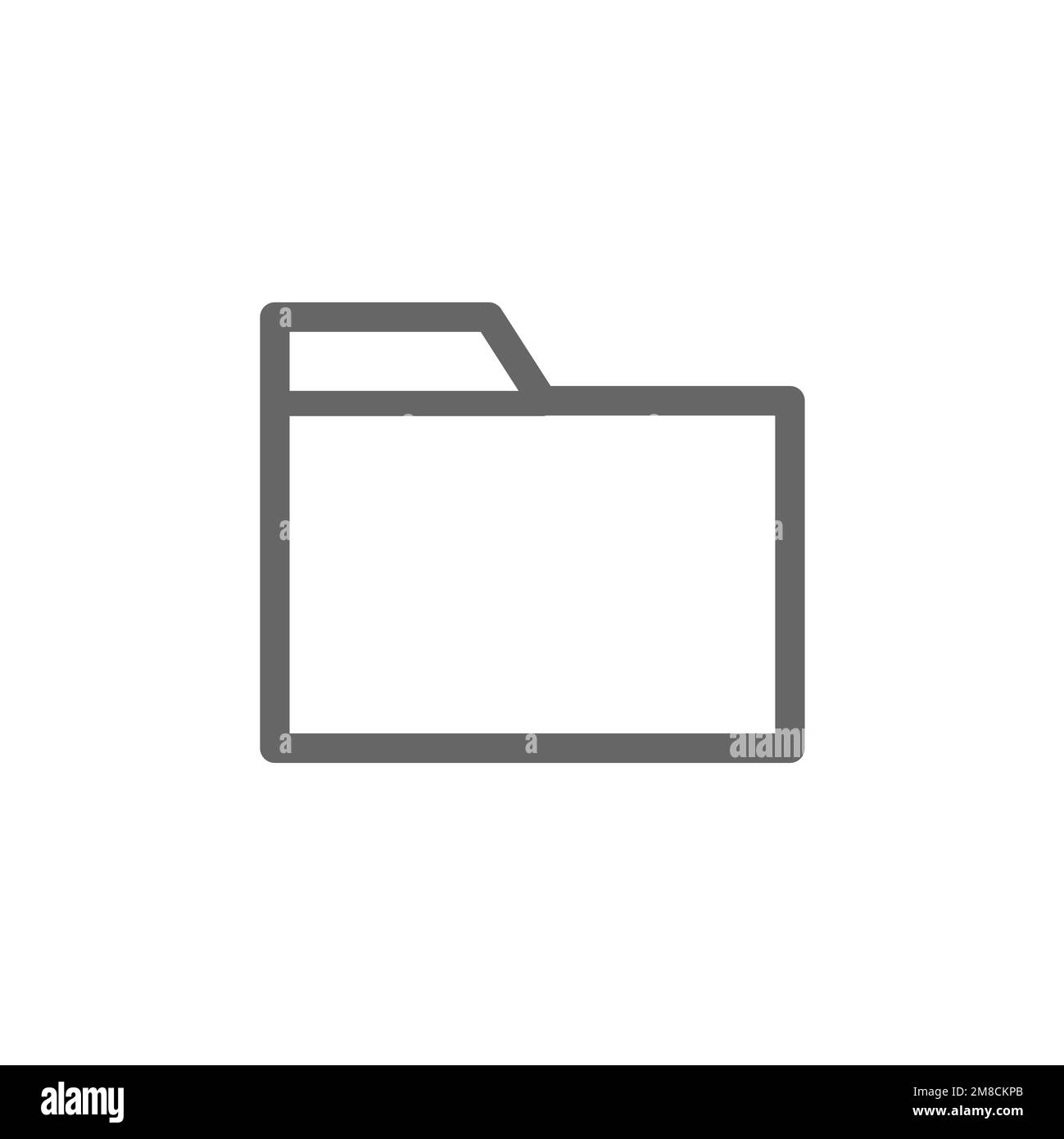 Folder icons, common graphic resources, vector illustrations Stock ...
