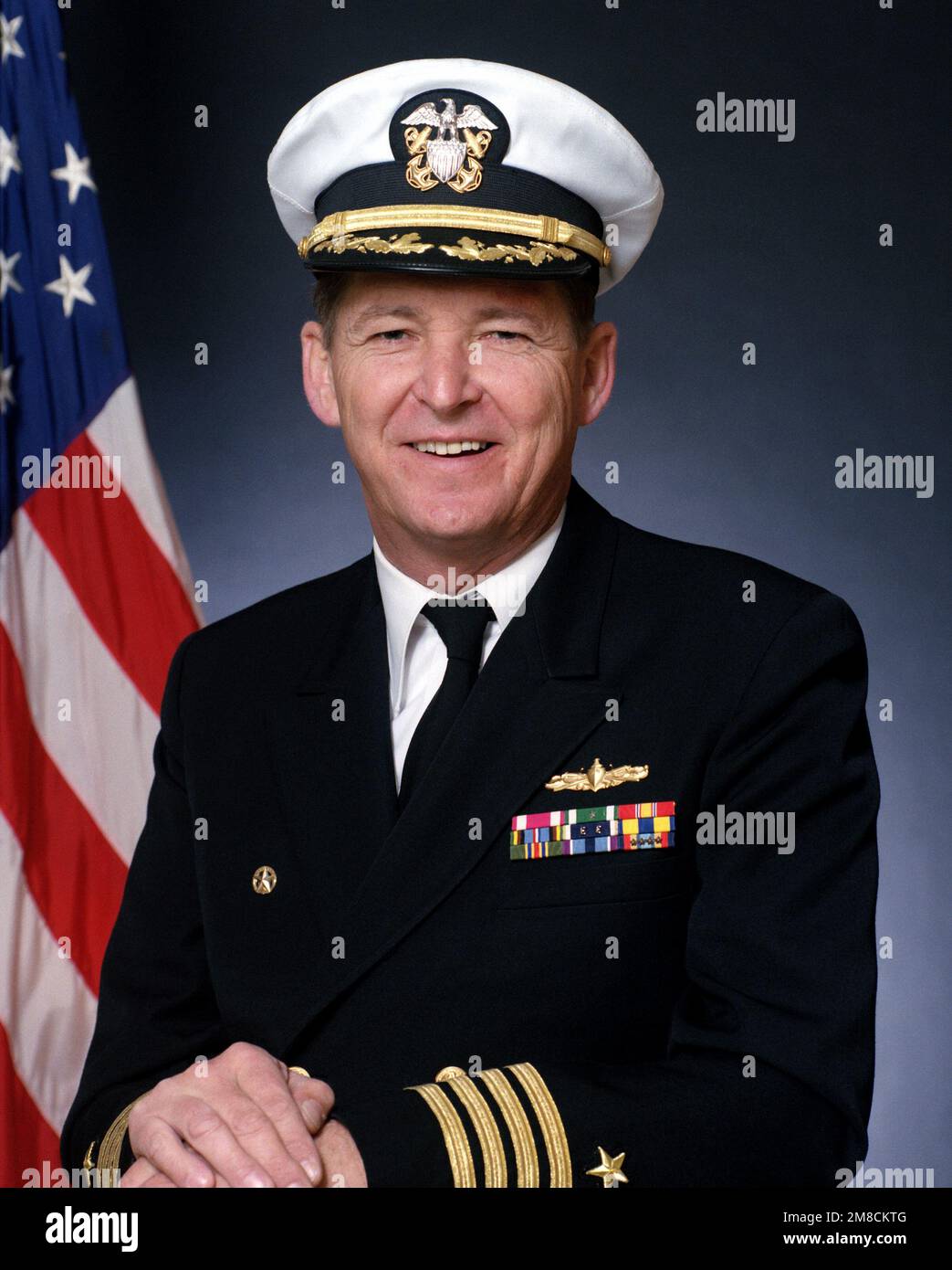 Captain Roy W. Tobin, USN (covered). Country: Unknown Stock Photo - Alamy