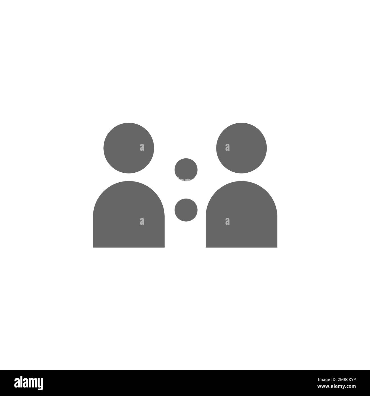 User connection icons, common graphic resources, vector illustrations ...