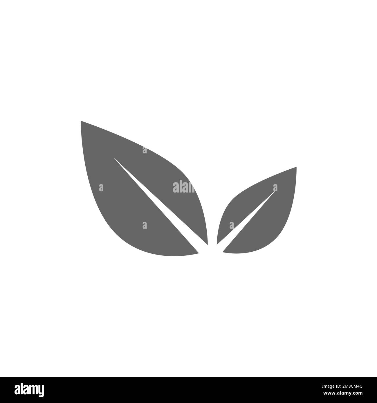 Leaf icons, common graphic resources, vector illustrations Stock Vector ...
