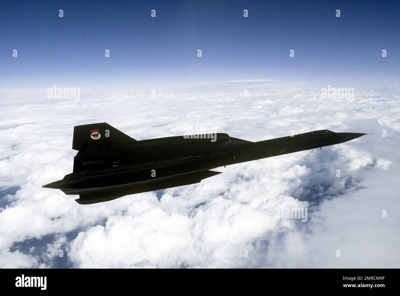 Air to air view right side view of a 9th Strategic Reconnaissance Wing ...