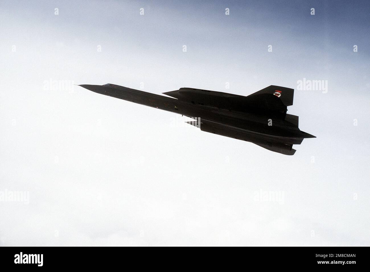 Air to air view left side view of a 9th Strategic Reconnaissance Wing's ...