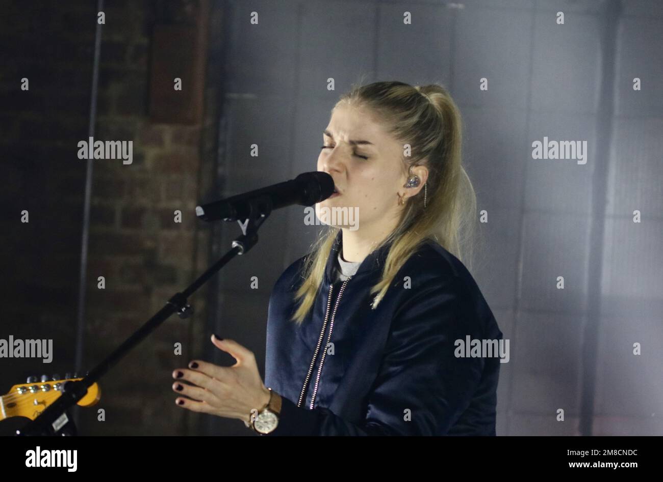 London Grammar in concert at the Good Room in Brooklyn Stock Photo - Alamy