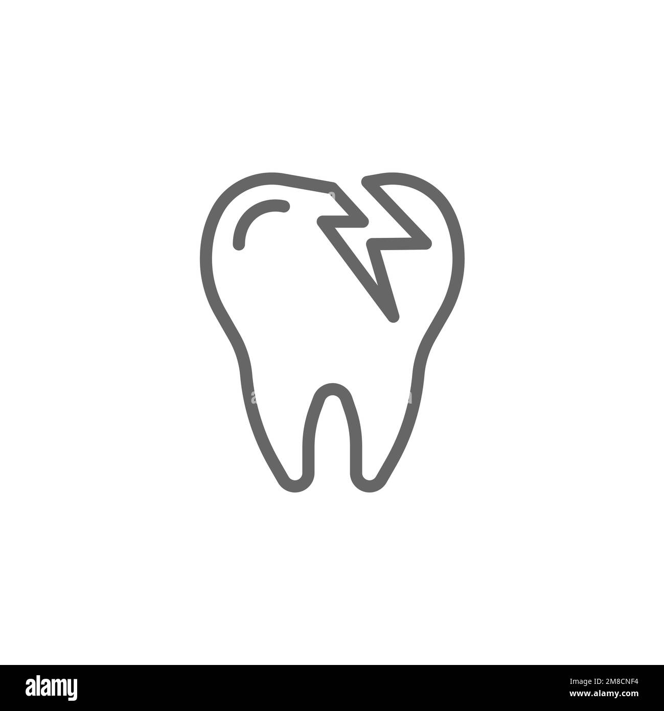 Tooth cracking icons, common graphic resources, vector illustrations ...