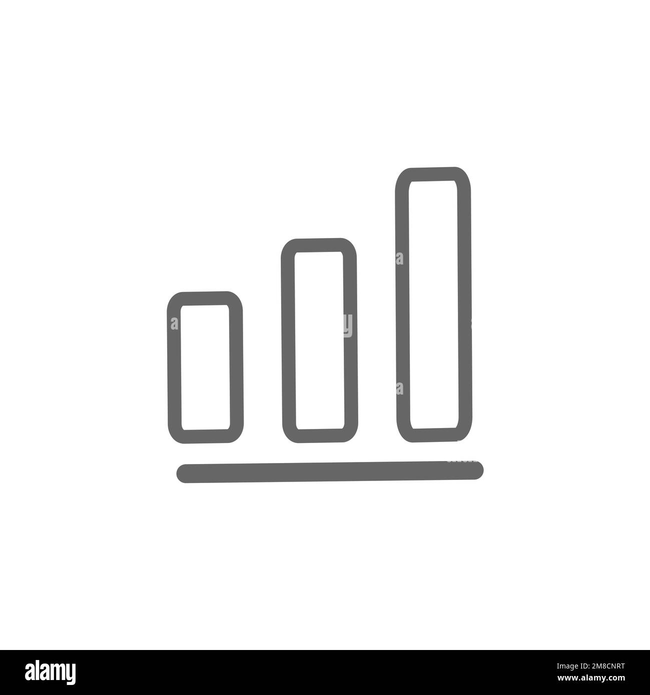 Column chart icons, common graphic resources, vector illustrations ...