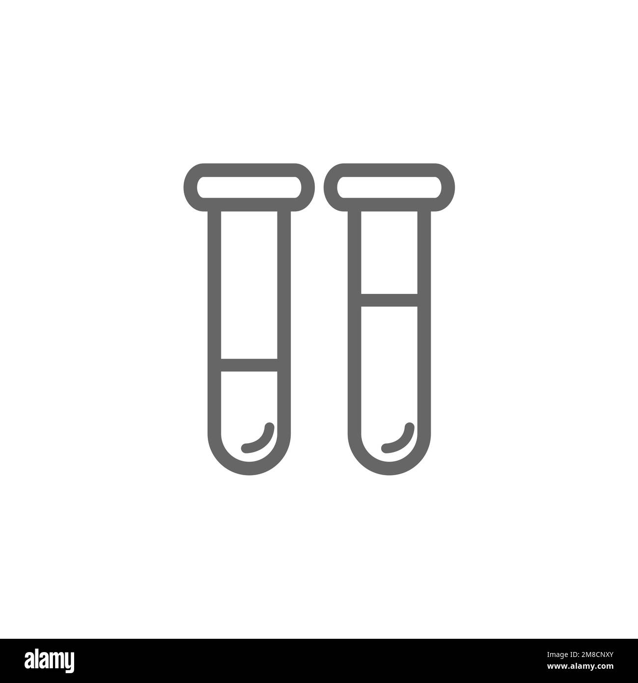 Chemical reagent line icon, common graphic resources, vector ...