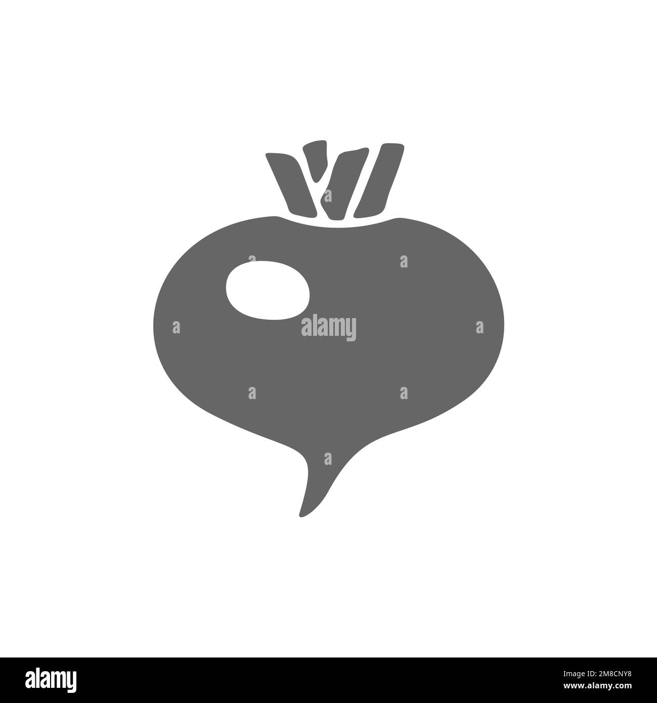 Radish icon, common graphic resources, vector illustration Stock Vector ...