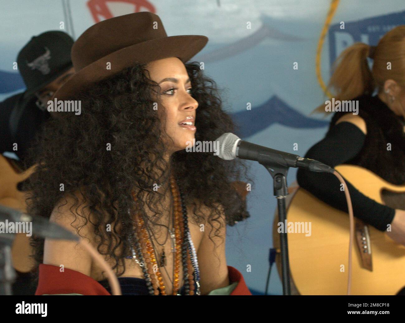 Kat Graham films a session in Brooklyn Stock Photo - Alamy