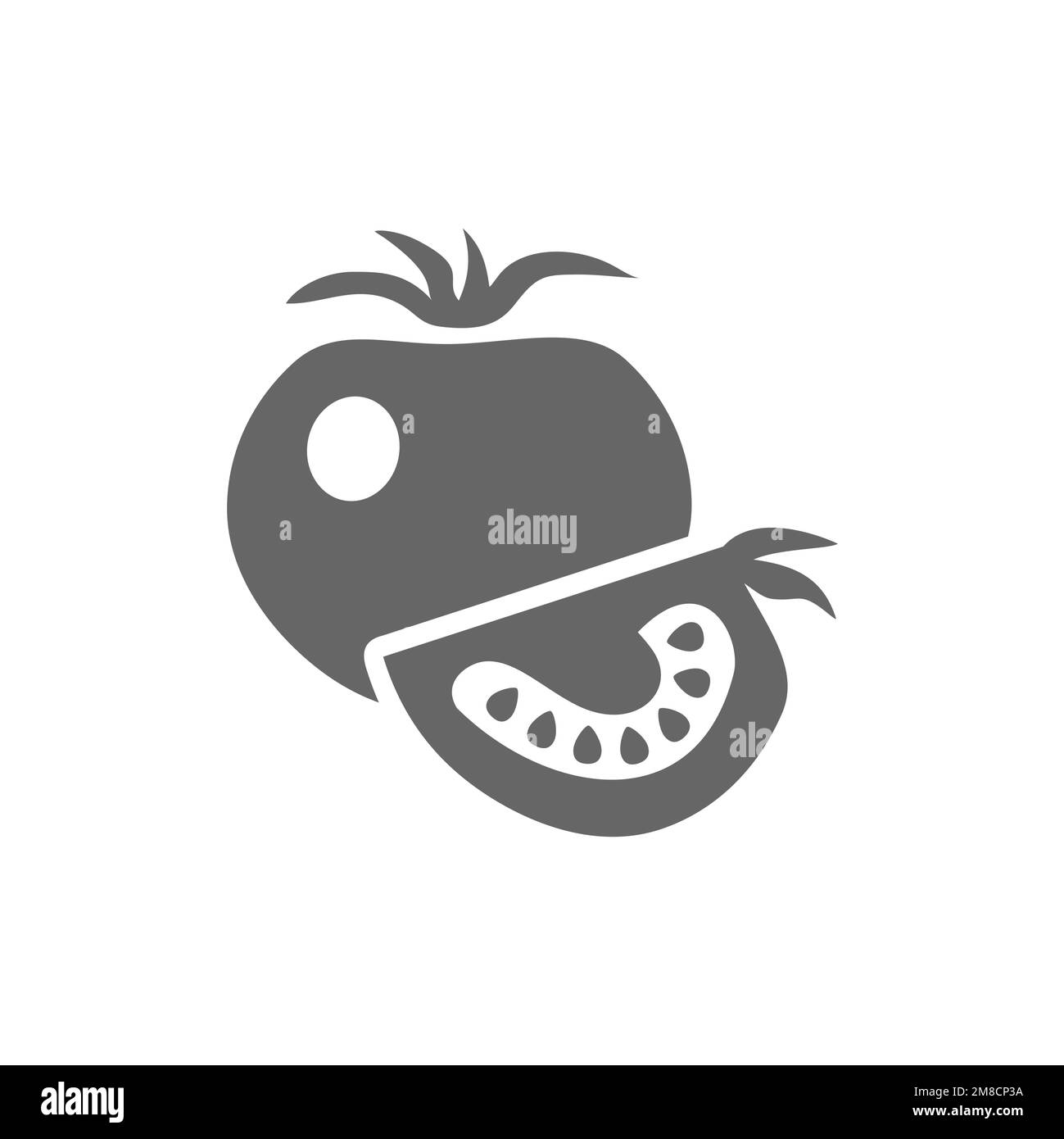 Tomato icons, common graphic resources, vector illustrations Stock ...