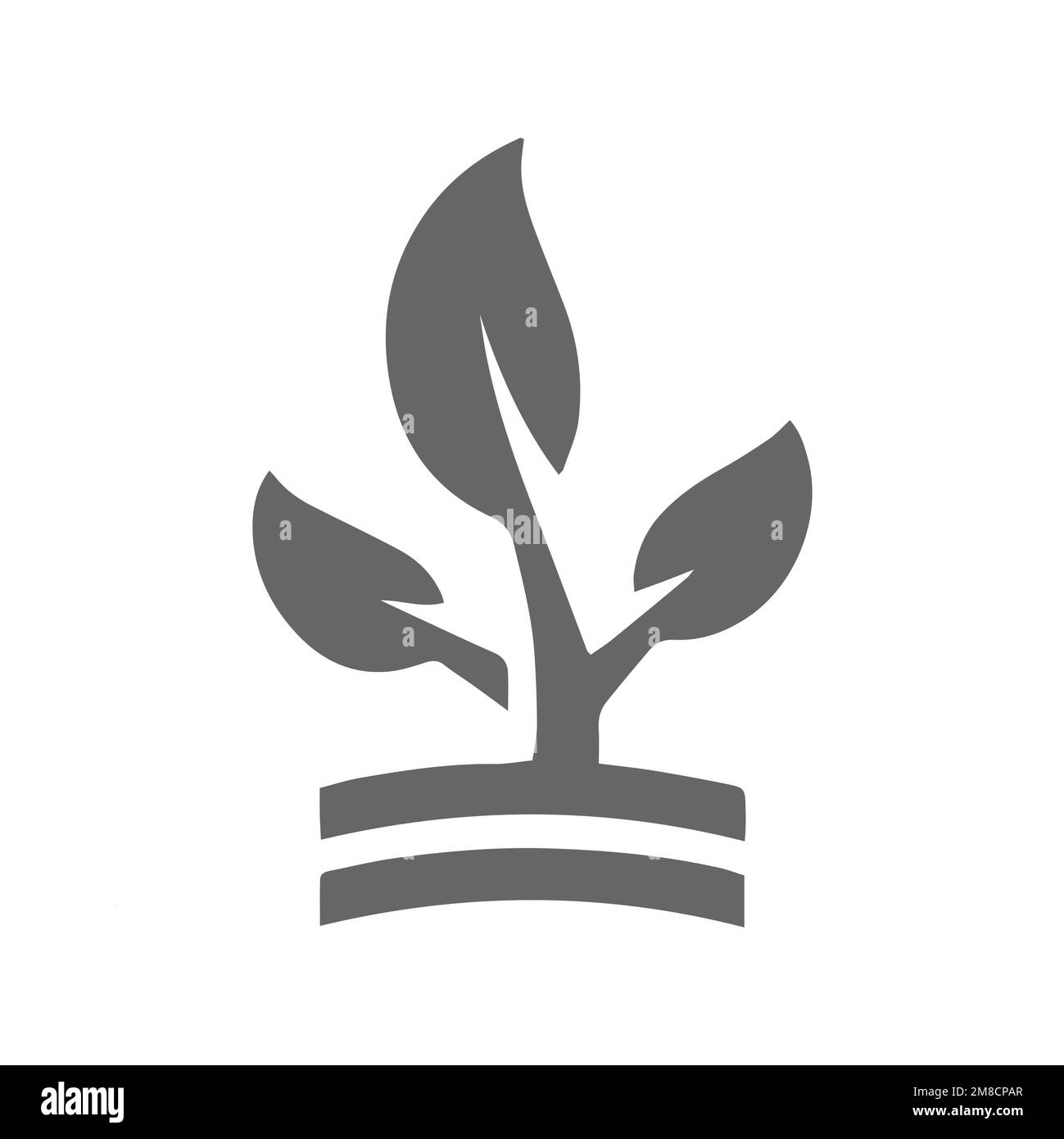 Plant seedling icons, common graphic resources, vector illustrations ...