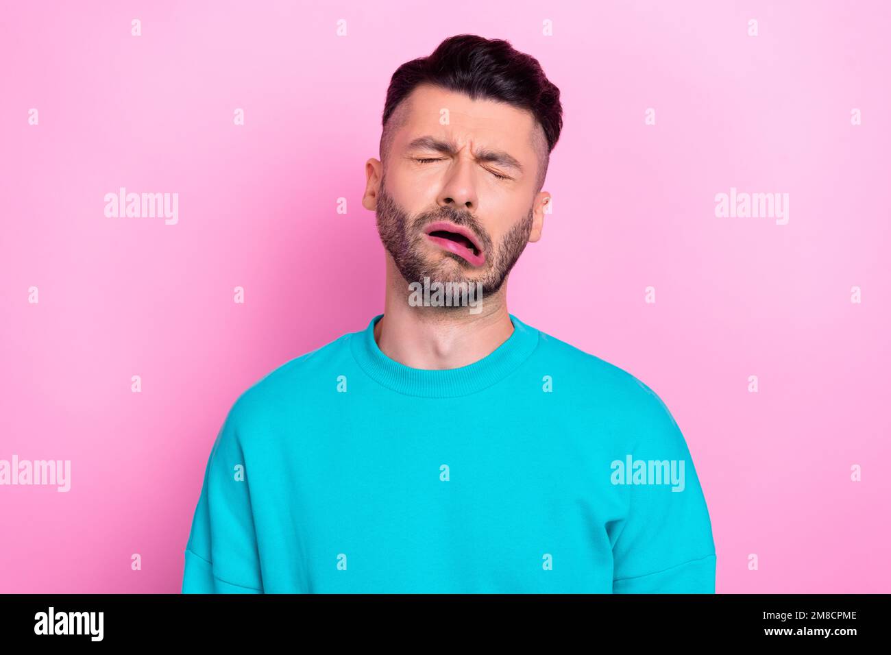 Attractive guy crying hi-res stock photography and images - Alamy