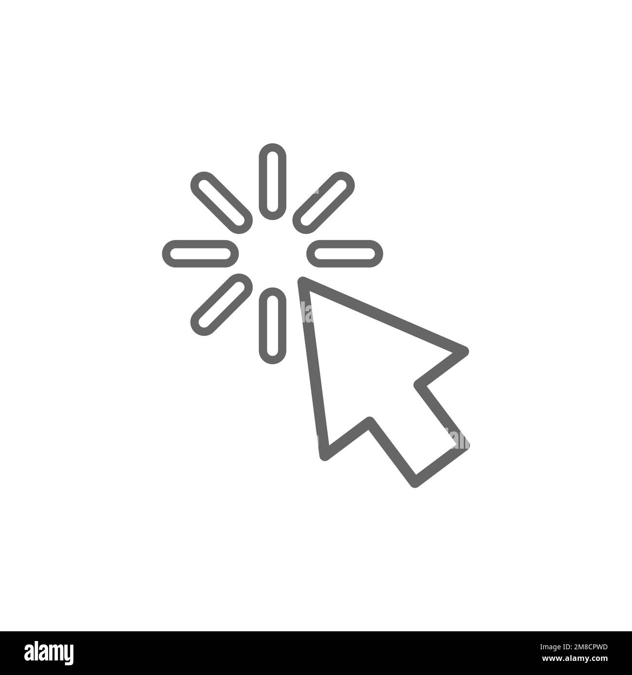 Mouse light marking icons, common graphic resources, vector ...