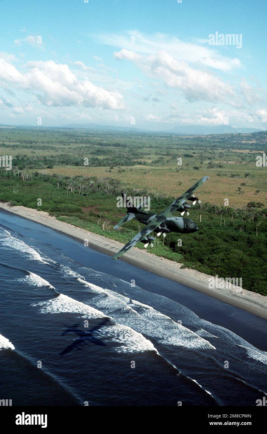 A C-130E Hercules aircraft from the 934th Tactical Airlift Group, U.S ...