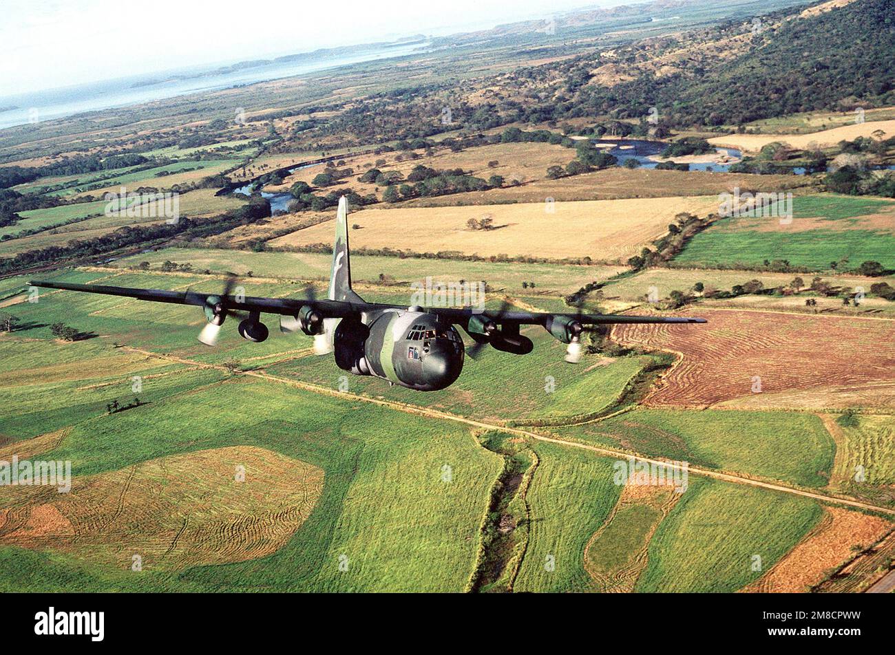 A C-130E Hercules aircraft from the 934th Tactical Airlift Group, U.S ...