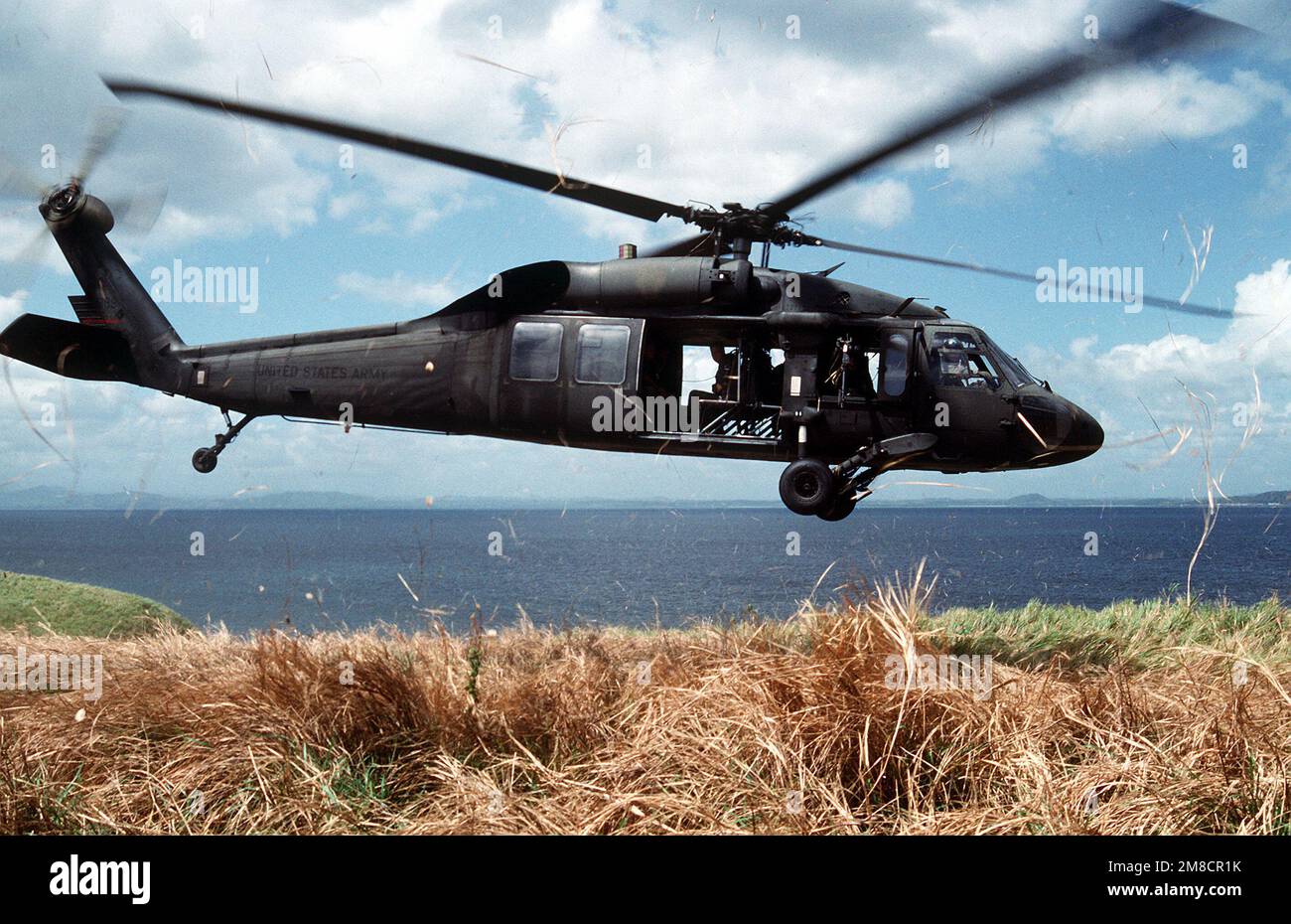 A UH-60 Black Hawk (Blackhawk) helicopter of Co. A, 1ST Bn., 228th ...