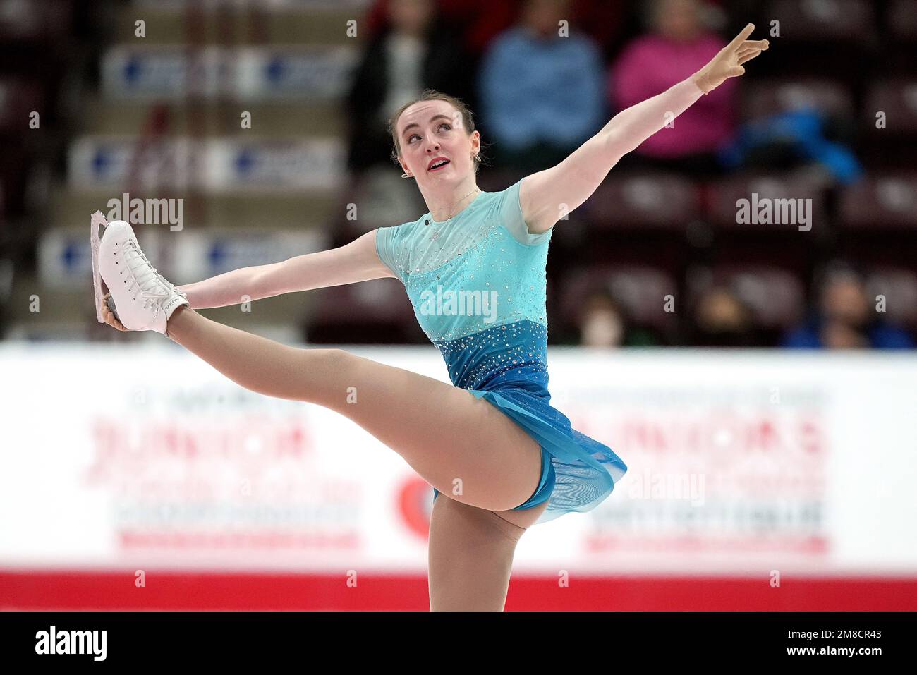 Katherine Medland Spence from Ontario performs during the senior women ...