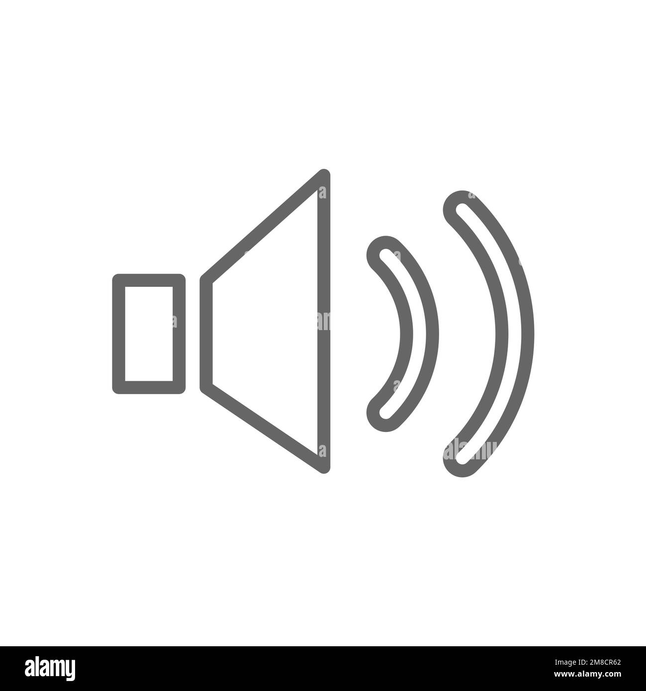Volume icon, common graphic resources, vector illustration Stock Vector ...