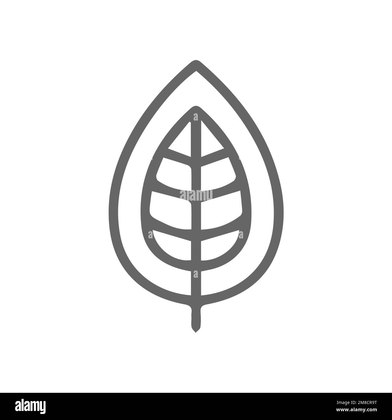 Leaf icons, common graphic resources, vector illustrations Stock Vector ...