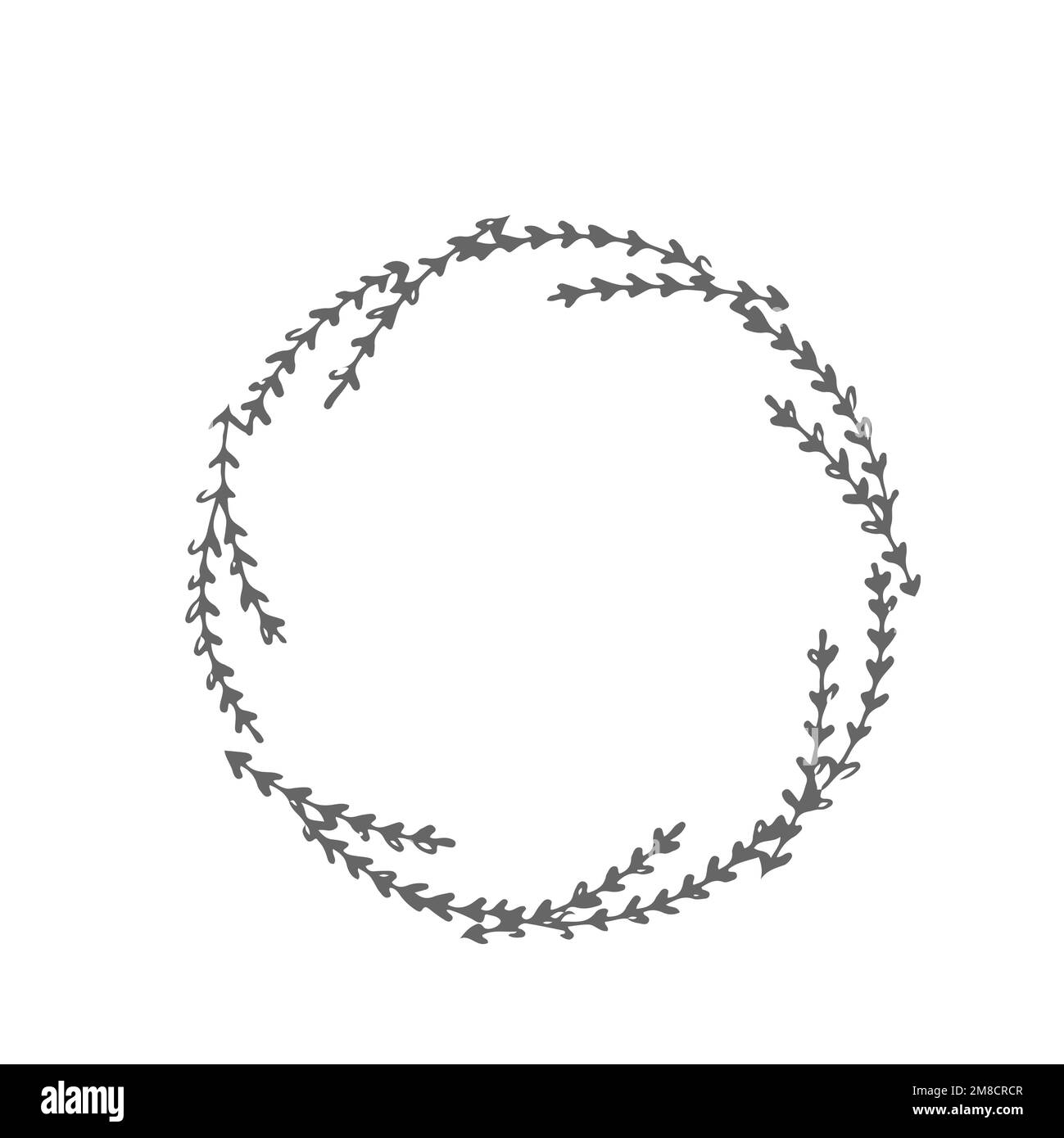 Branch border icon, common graphic resources, vector illustration Stock ...