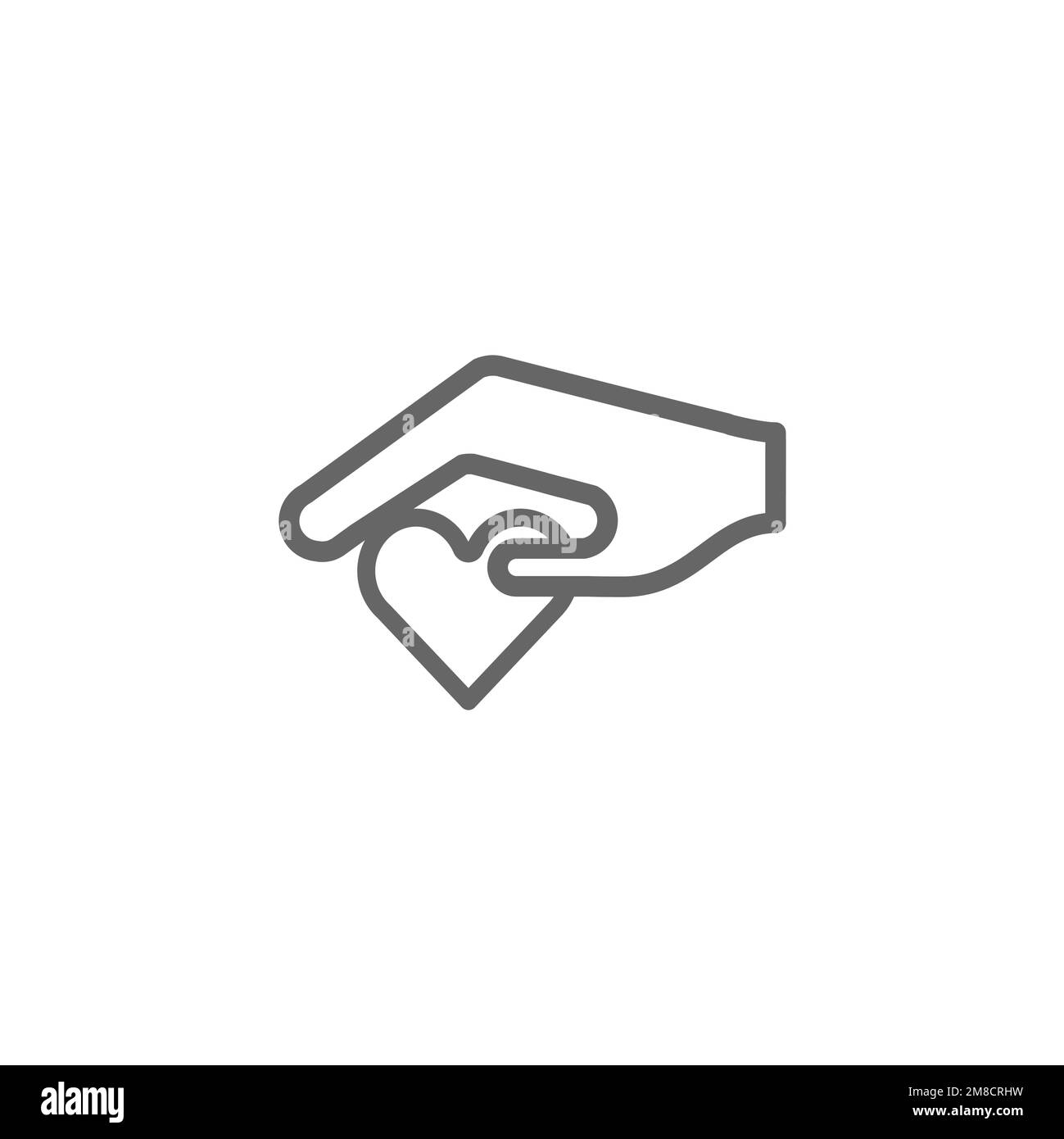 Dedicated love icon, common graphic resources, vector illustration ...