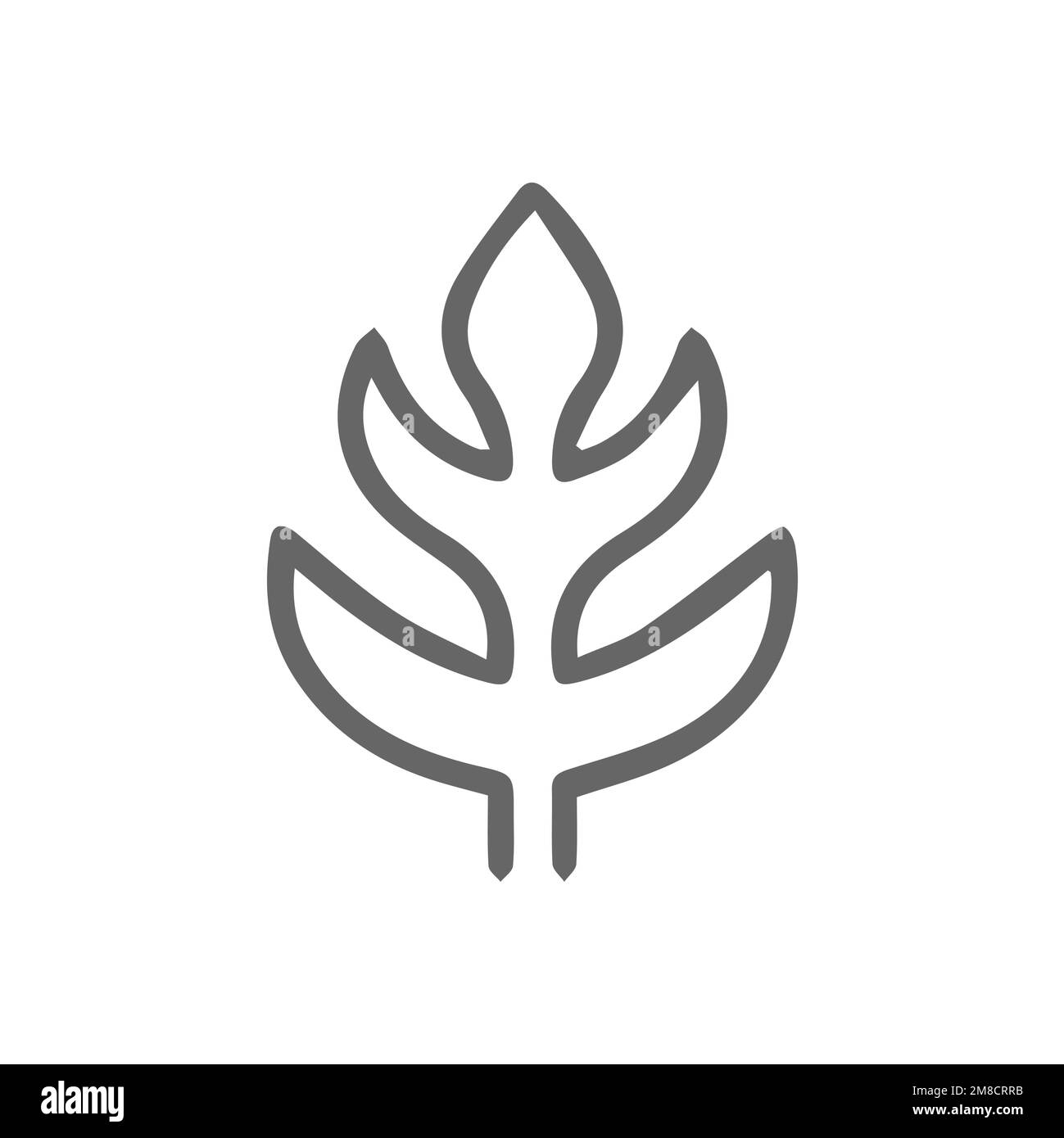 Leaf icons, common graphic resources, vector illustrations Stock Vector ...