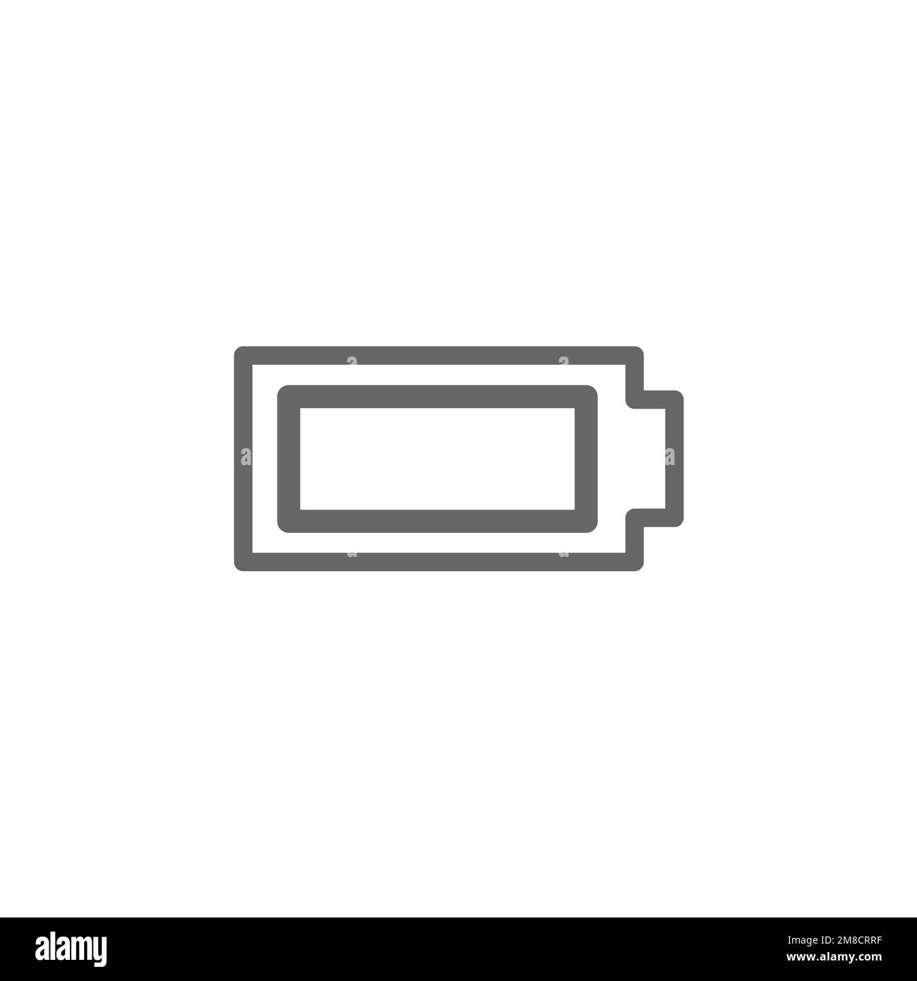 Battery icons, common graphic resources, vector illustrations Stock ...