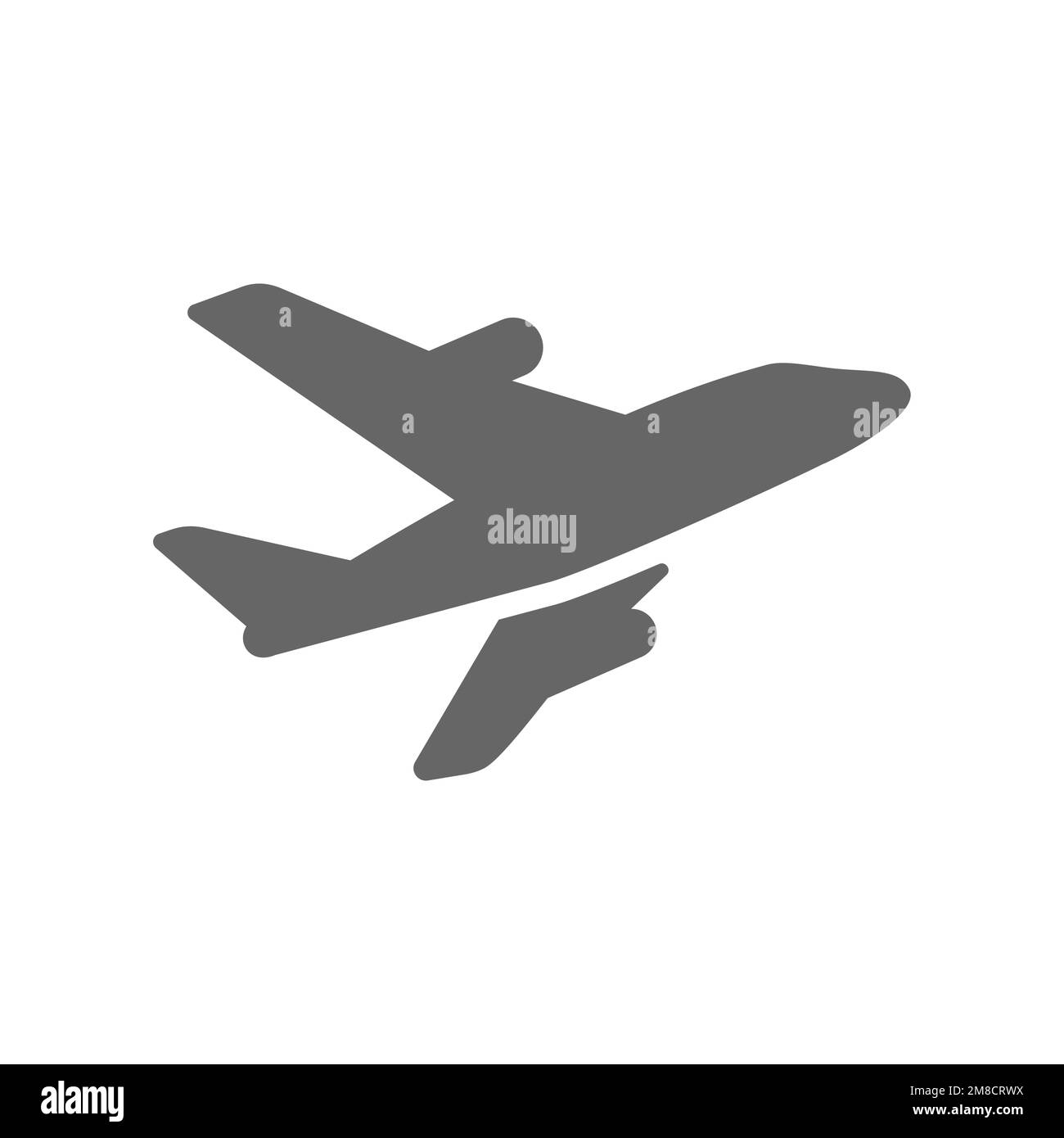 Aircraft icons, common graphic resources, vector illustrations Stock ...