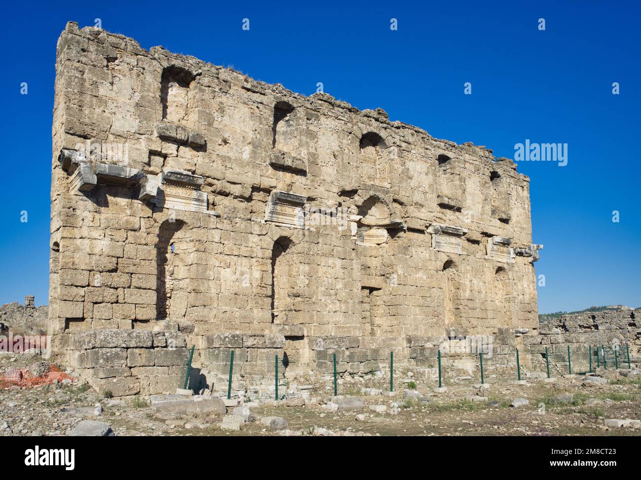 Photo of the Ruins of Aspendos in Turkey Stock Photo - Alamy