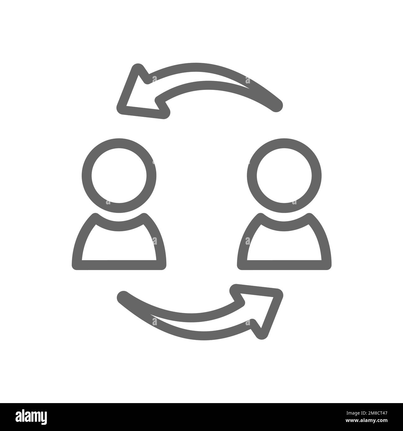 Identity exchange icons, common graphic resources, vector illustrations ...