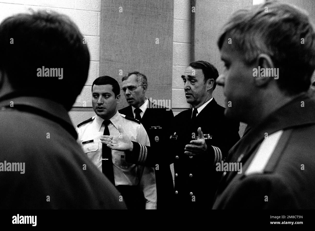 CMDR Phillips, commanding officer of the U.S. Navy School of Music ...