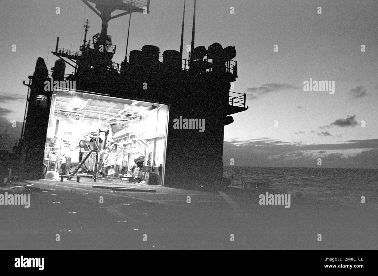 Members of Detachment 8, Light Helicopter Anti-submarine Squadron 34 ...