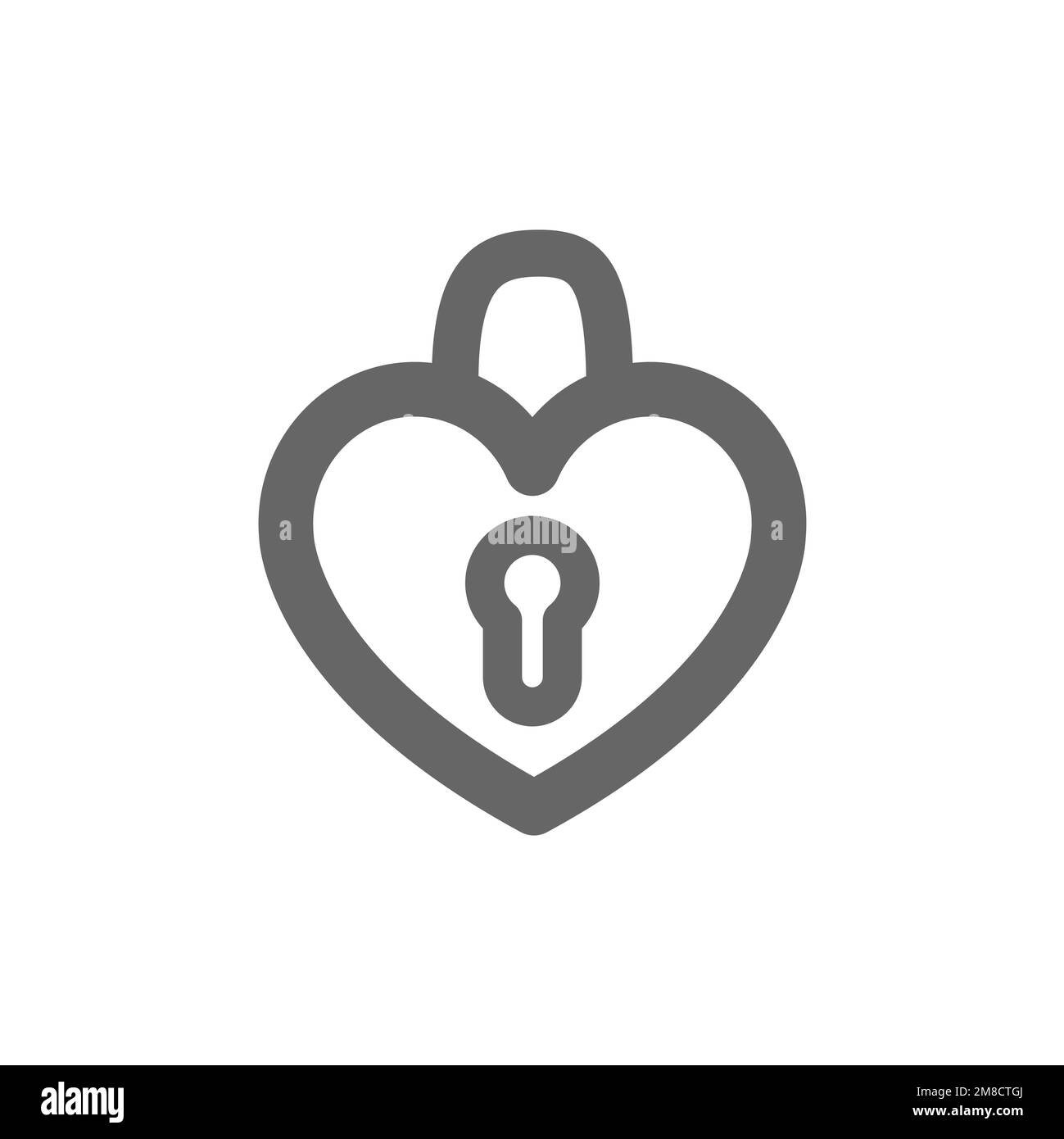 Open heart icon, common graphic resources, vector illustration Stock ...