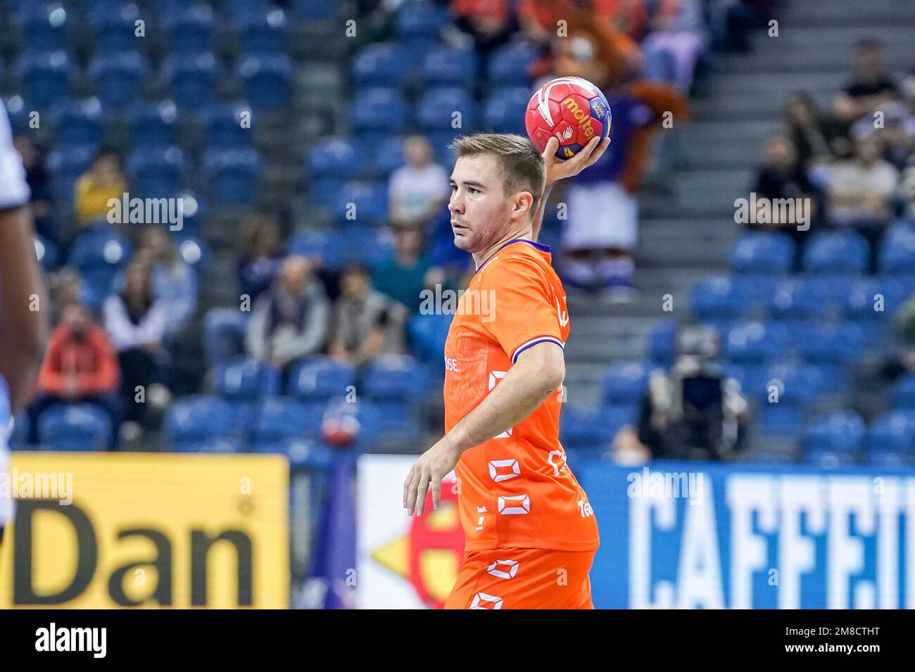 CRACOW, POLAND - JANUARY 13: Luc Steins of The Netherlands during the ...