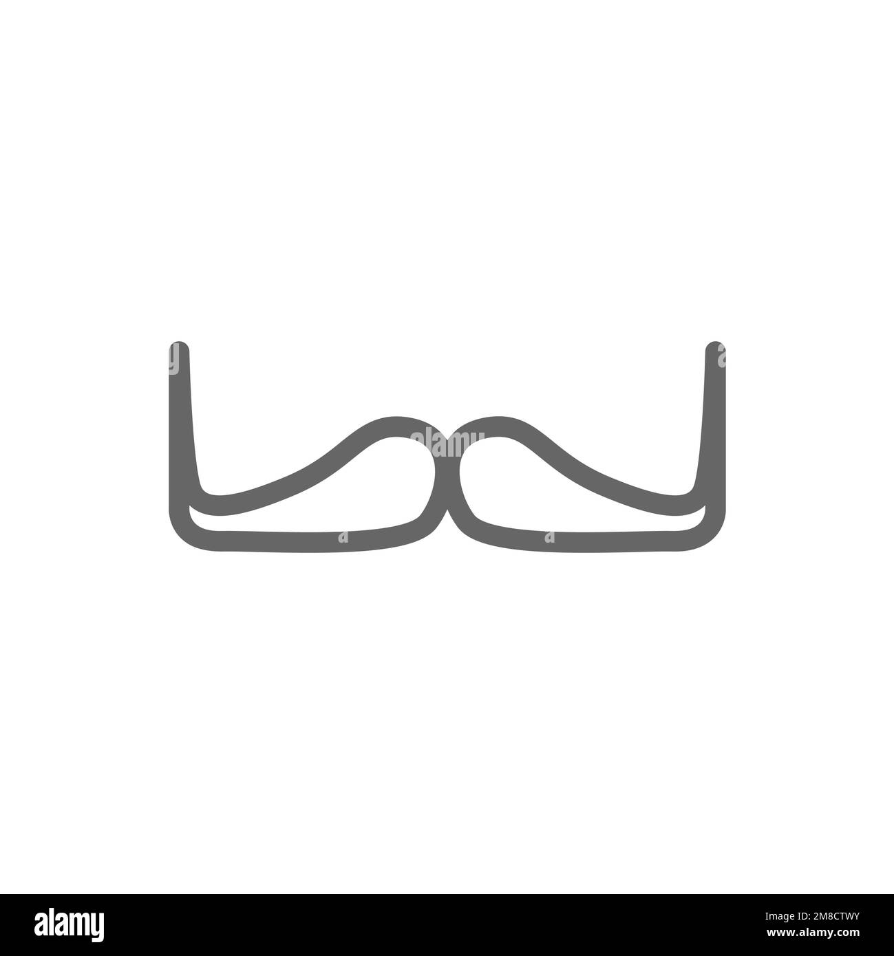 Beard icons, common graphic resources, vector illustrations Stock ...