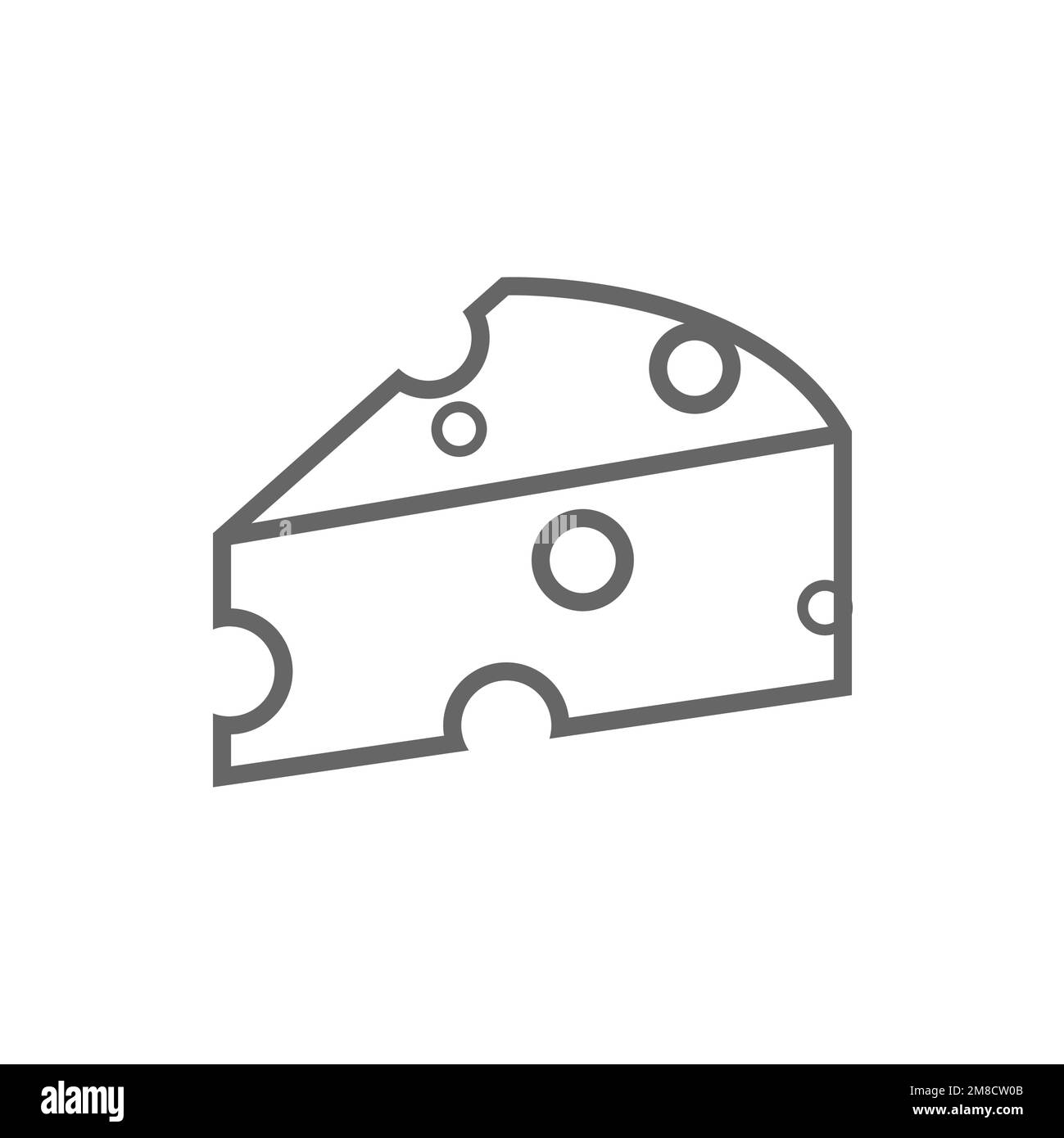 Cheese icons, common graphic resources, vector illustrations Stock ...