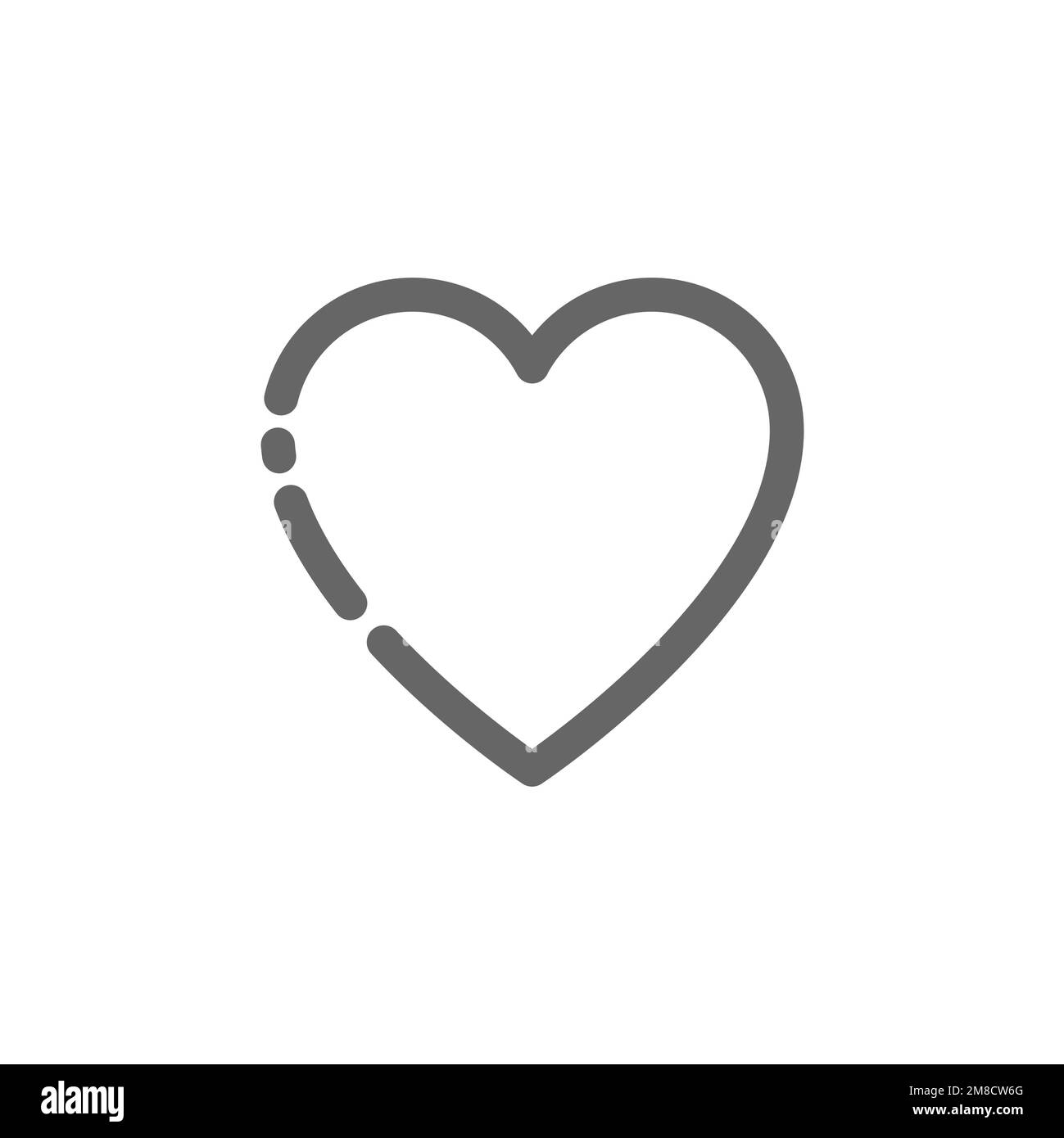 Love icon, common graphic resources, vector illustration Stock Vector ...