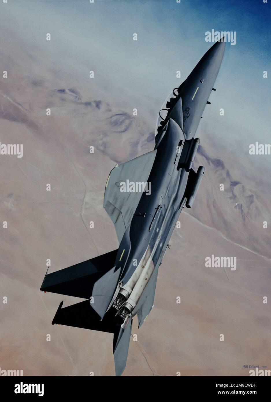 Artwork: "The Eagle". Artist: Bill Dillard. U.S. Air Force Art ...